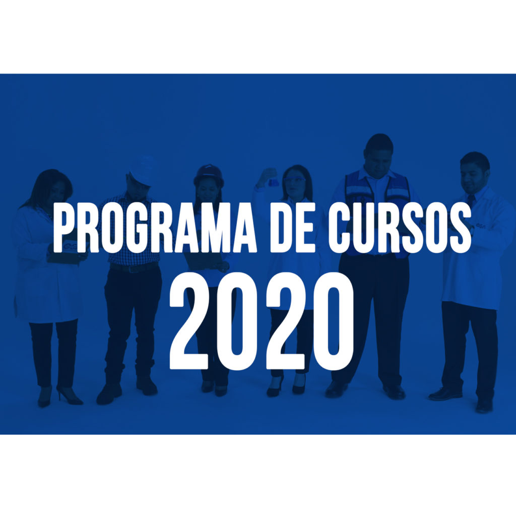 Organismo Salvadoreño de Acreditación | PROGRAMA DE CURSOS 2020