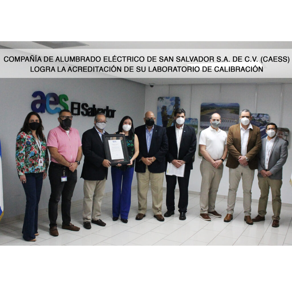 Organismo Salvadoreño de Acreditación | Compañía de Alumbrado Eléctrico ...
