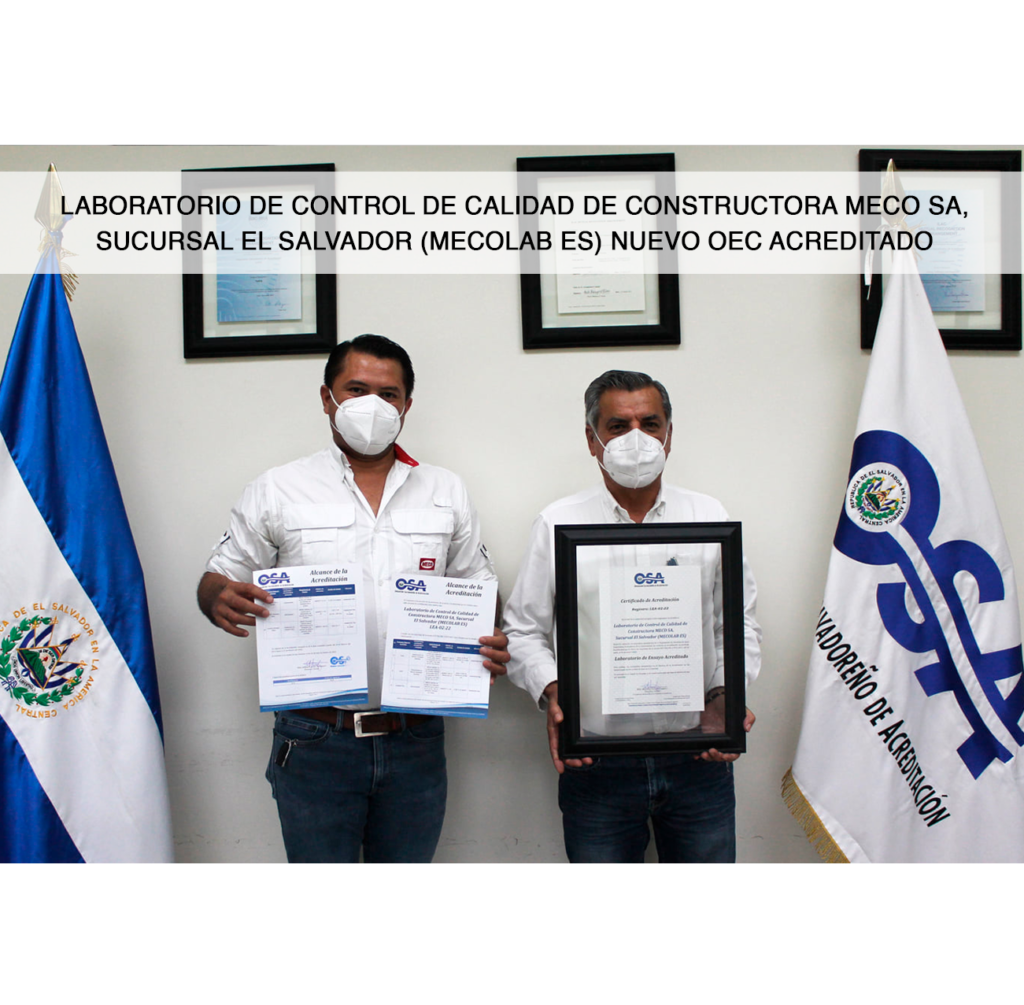 Organismo Salvadoreño de Acreditación | Laboratorio de Control de ...